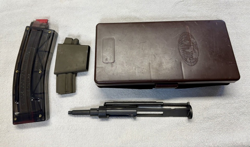 VINTAGE ATCHISSON CIENER 5.56/.223 TO .22LR CONVERSION ADAPTER KIT W ...
