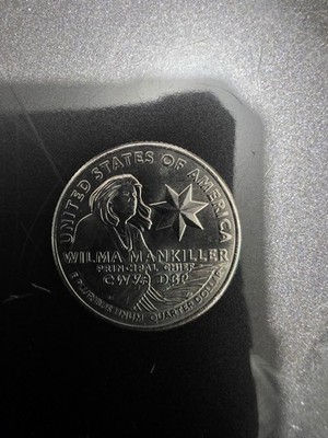 2022 P-Wilma Mankiller Quarter (ULTRA RARE) - “IN COD WE TRUST” Error ...