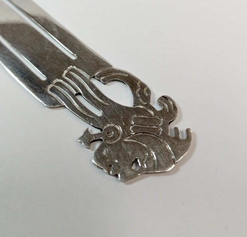 VINTAGE STERLING SILVER AZTEC MAN MONEY CLIP MADE IN MEXICO | eBay
