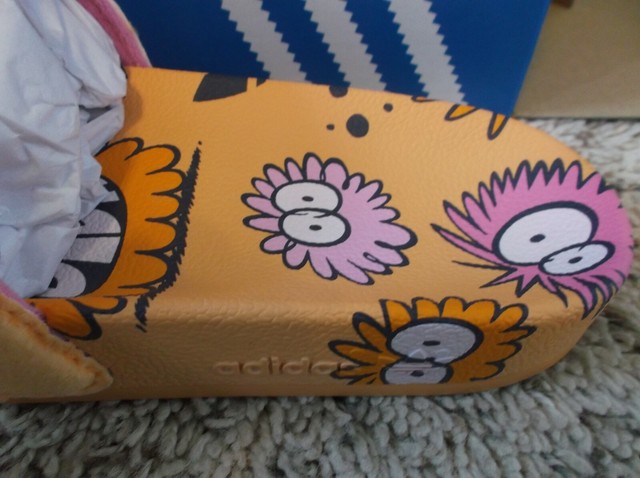 - Adidas X Kevin Lyons Adilette Slide Collaboration - Men's Size 8 ...
