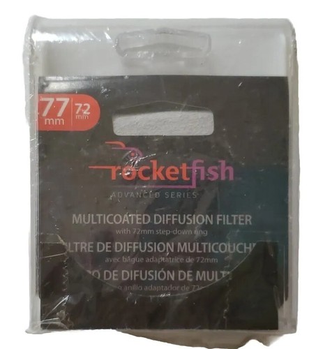 Rocketfish 77mm/72mm Multicoated Diffusion Filter with 72mm step down ...