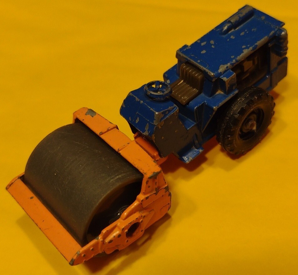 Vintage Corgi Juniors Ray Go Rascal 600 Road Roller Blue & Orange ...