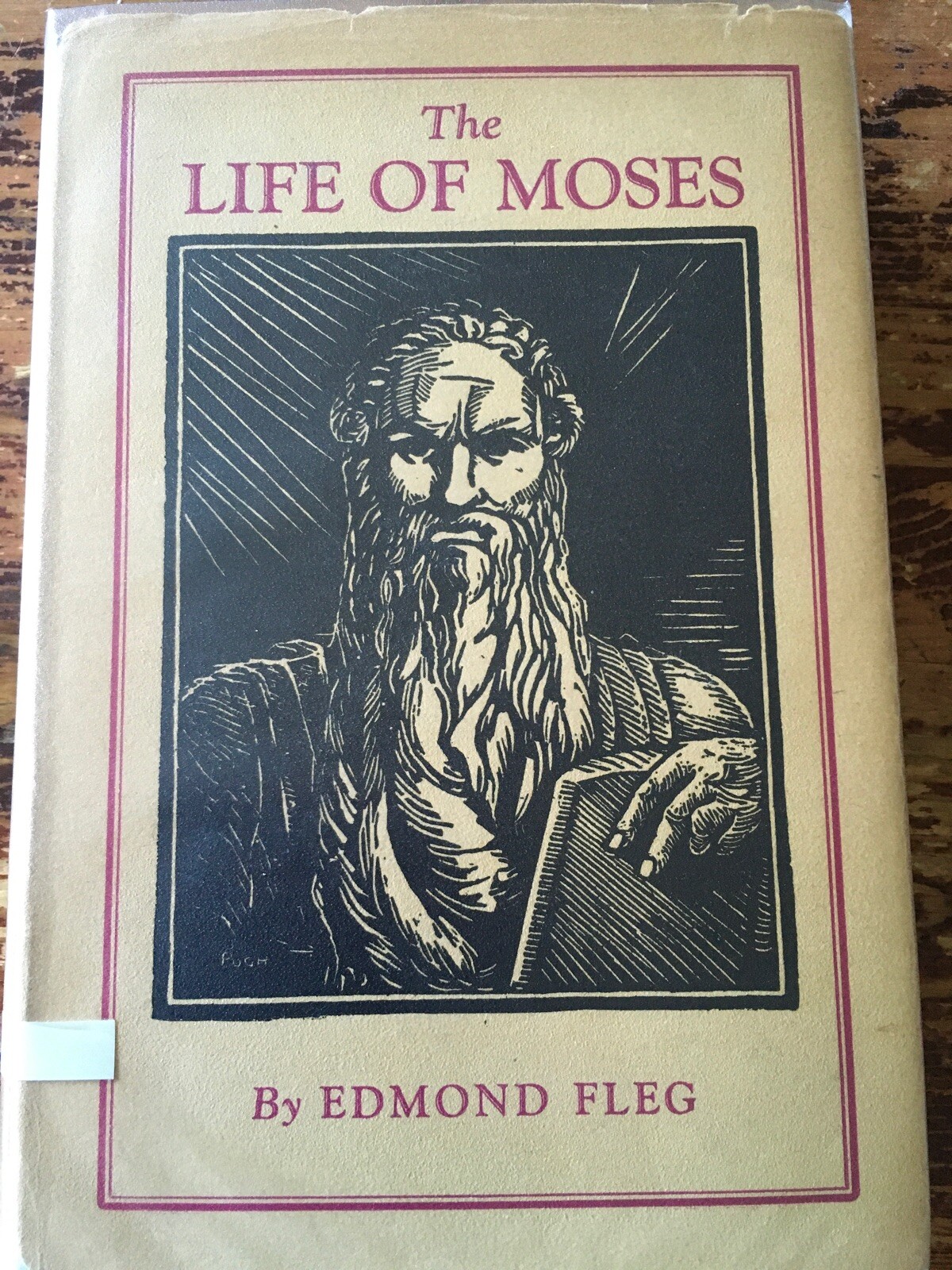 The Life Of Moses By Edmond Fleg- Inscribed And Signed With DJ | eBay