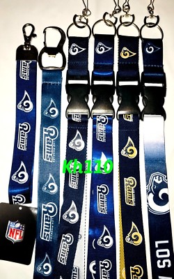 NFL Los Angeles Rams keychain Lanyard - Pick Your Color! | eBay