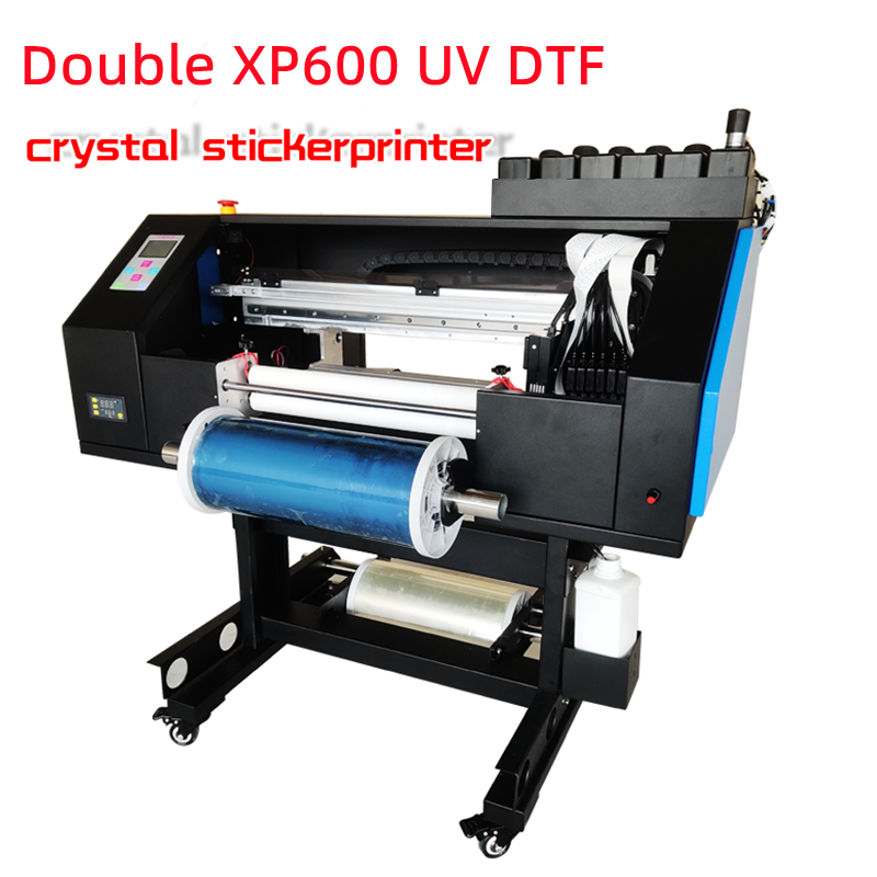 Double XP600 Printhead Automatic A3 UV DTF A+B Film Crystal Label ...
