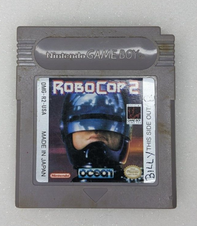 RoboCop 2 (Nintendo Game Boy, 1991) 20295020071 | eBay