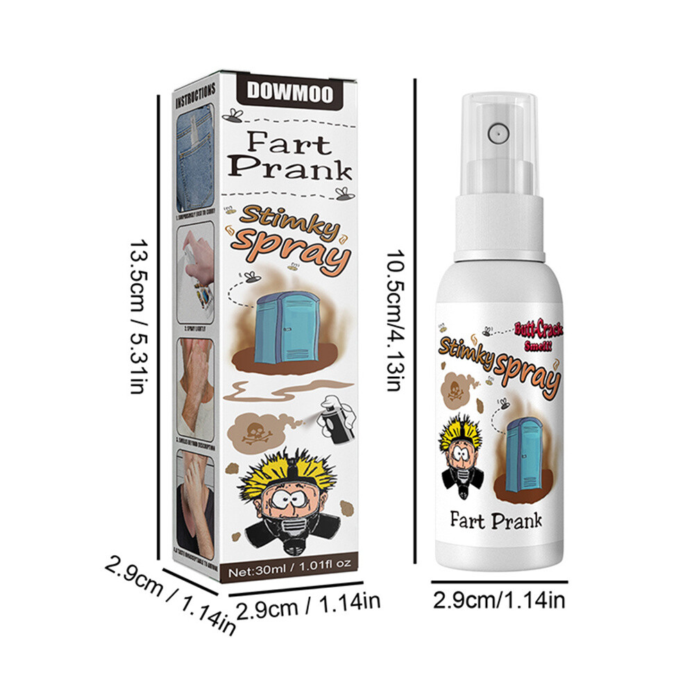 1/2/3PCS Fart Liquid Spray Prank Stink Ass Gag Smell Bomb Joke Stinky ...