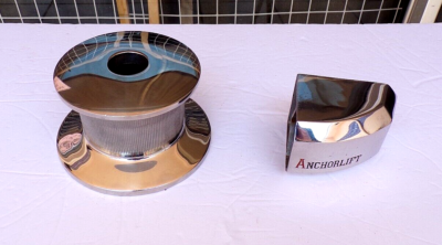 2 Boat Parts Anchorlift Windlass Drum & Windlass Chain Pipe In VG Used ...