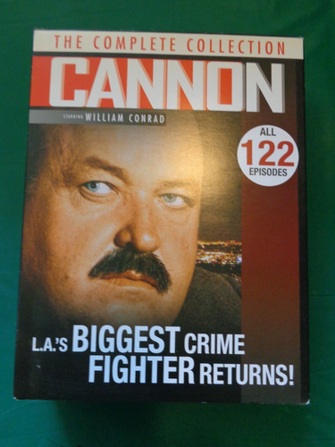Cannon+Complete+William+Conrad+Series+Collection+Seasons+1-5+DVD+Set ...