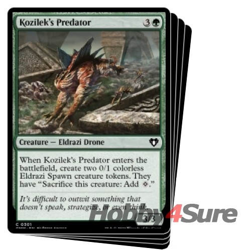 Kozilek's Predator X4 M/NM Magic: The Gathering MTG Commander Masters ...