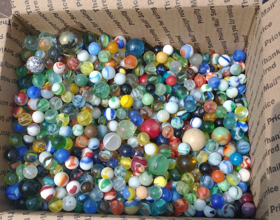 Toy Glass Marbles Lot 15 Pounds | eBay