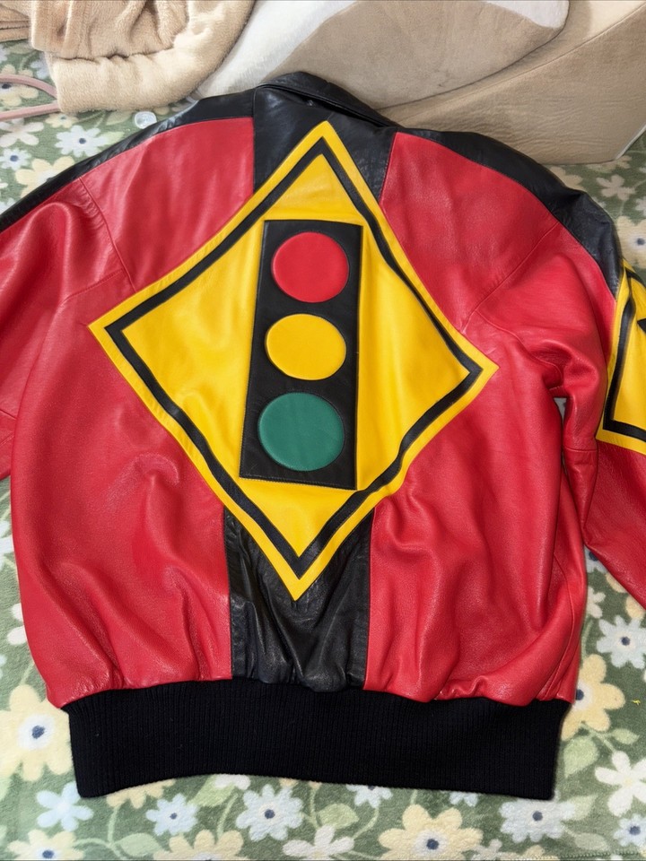 Vintage Michael Hoban HOBO NORTH BEACH LEATHER “HOBO USA” Bomber Jacket ...