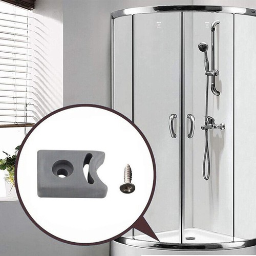 With Screws Door Stops Shower Room Top And Bottom Buffer Block Bumpers ...