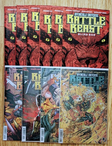 Battle Beast #1 Blind Bag x6 1:10 1:25 1:50 1:100 Variant 10 Book Lot ...