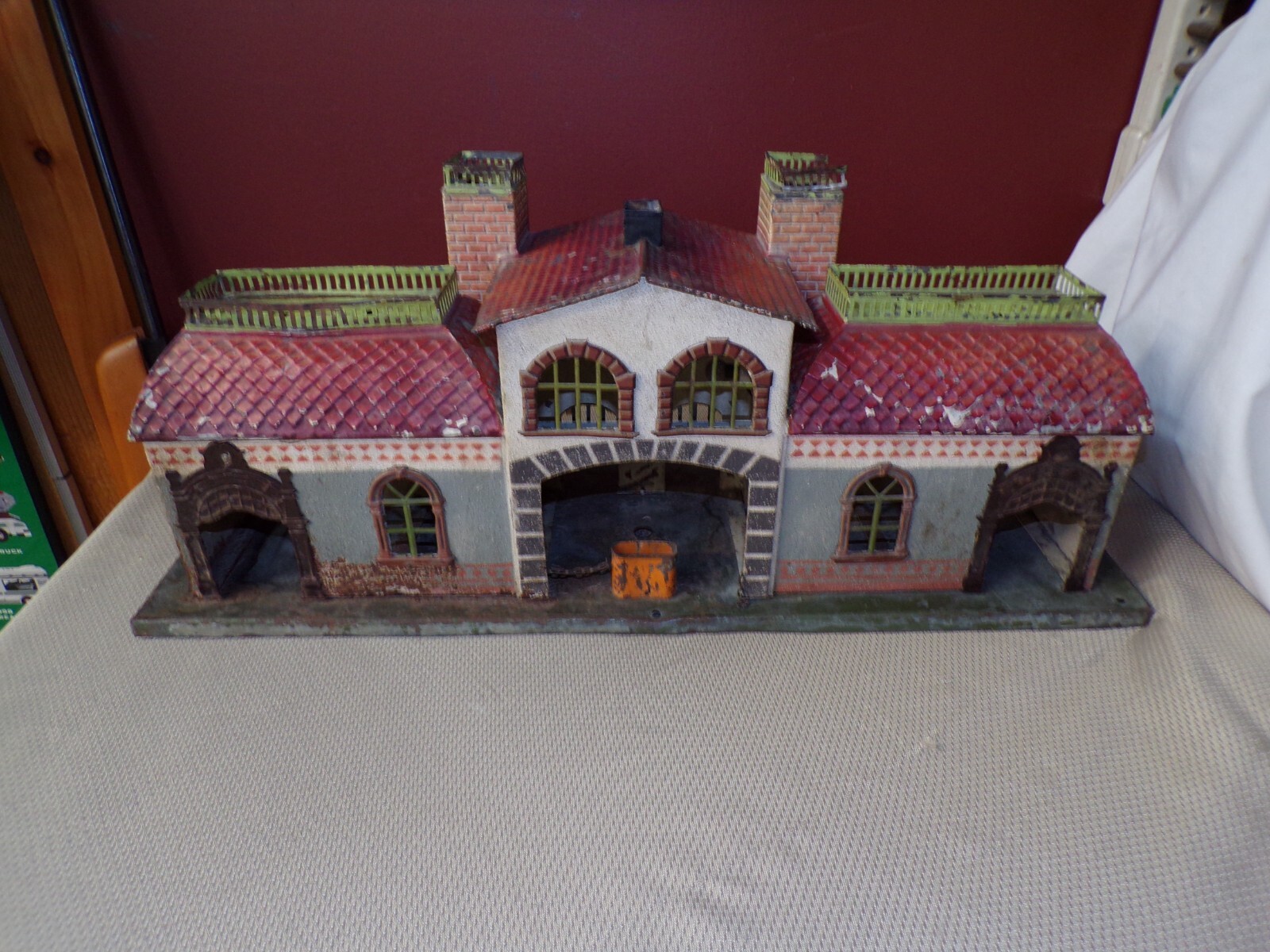 ANTIQUE BING GEBRUDER TRAIN STATION - 1902-1907 - GERMANY - GBN - BING ...