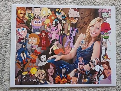 Tara Strong Signed Photograph - Autograph - Bubbles Timmy Turner Hello ...