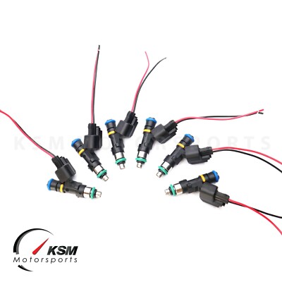 6 x 550cc fuel injectors for 2004-2005 VW Golf GTi R32 3.2L VR6 fit ...