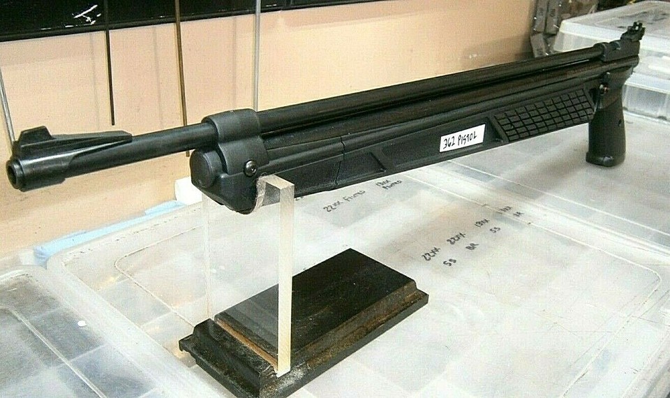 Alchemy Upgraded Crosman 362 RIFLE MODIFIED TO .22 CALIBER LONG PISTOL ...