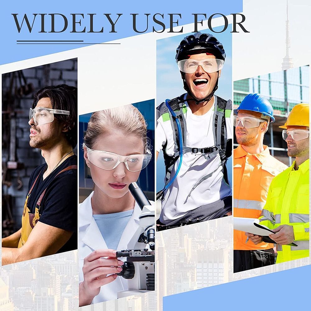 Protective Lens Eye Protection Goggles Safety Glasses Protective ...