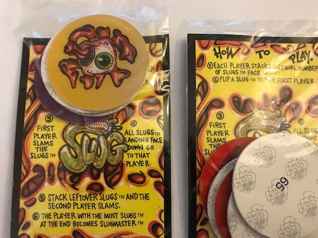 170 SLUGS POGS slugmaster pog / slammer 34 packs of 5 each MAGIC MOTION ...