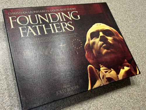 Founding Fathers Board Game, 2010 Jolly Roger Games JOL1787 UNPUNCHED ...