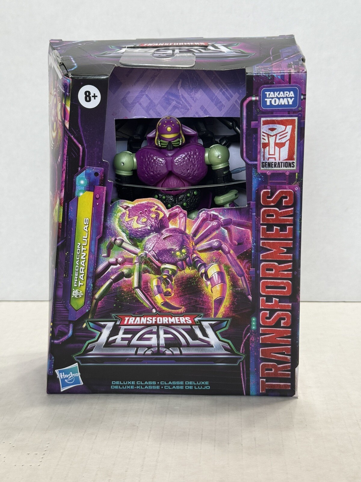 Hasbro Transformers Legacy Deluxe Tarantulas Predacon New Sealed Takara ...