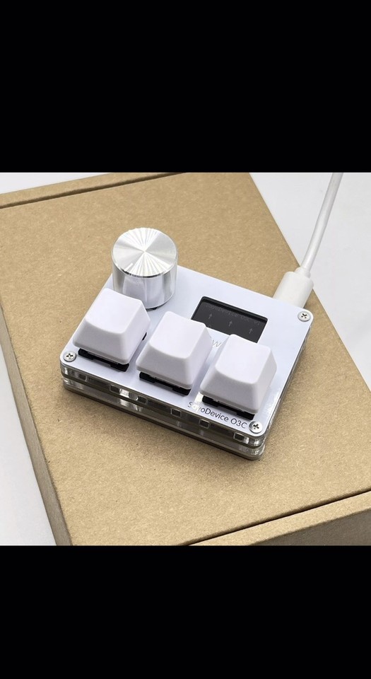 3-Key O3C OSU Rapid Trigger Custom Keyboard Hall Magnetic Axis 0.96 ...