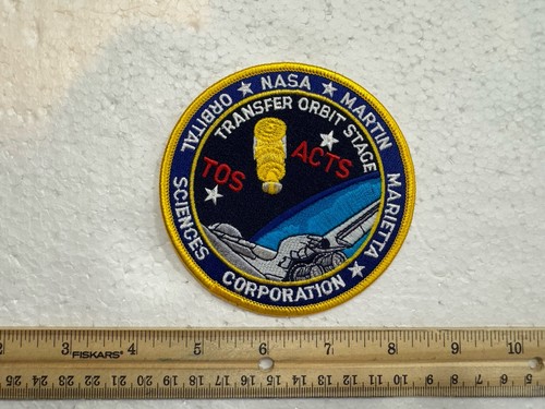 Vintage NASA Space Shuttle Patch- TOS ACT Martin Marietta Corporation | eBay