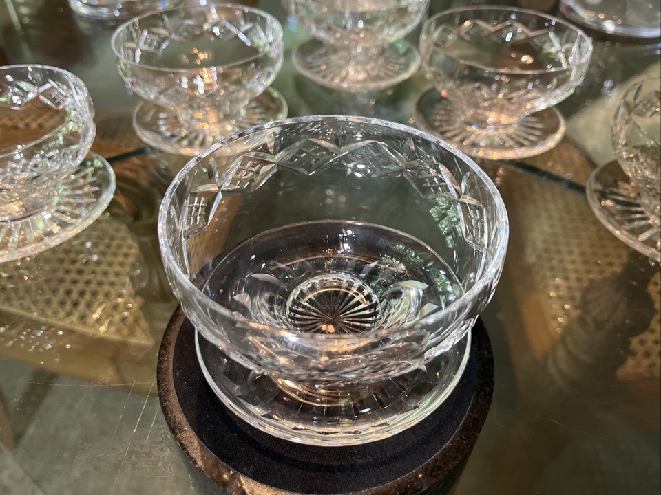 Stuart Crystal England Glengarry Footed Dessert Berry Fruit Bowl - 6 ...