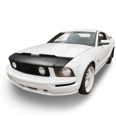 Black Car Bonnet Hood Bra Cover Mask For Ford Mustang GT 2005 2006 2007 ...