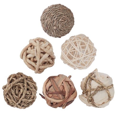 Kesywale Set of 6 Decorative Balls for Centerpiece Bowl Fillers, 2.8 ...