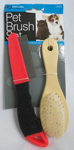 Duke and Tiny Pet Brush & Comb Set 98345 | eBay