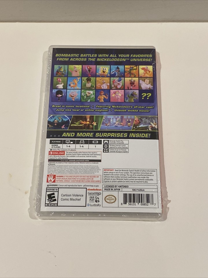 Nickelodeon All-Star Brawl - Nintendo Switch 856131008527 | eBay