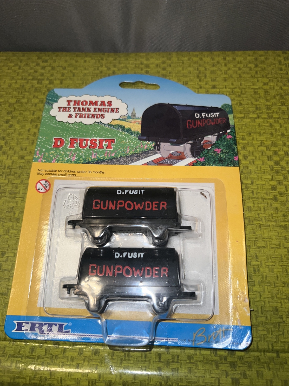 NEW ERTL Thomas The Tank Engine & Friends Plastic D Fusit Train | eBay