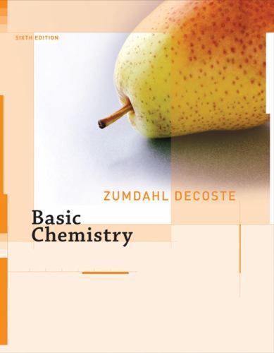Basic Chemistry by Zumdahl, Steven S.; DeCoste, Donald J. 9780618803309 ...