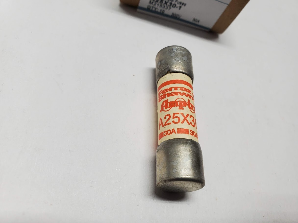 New Mersen Ferraz Shawmut Amp-Trap A25X30-1 (30A 300V) Fuse | eBay