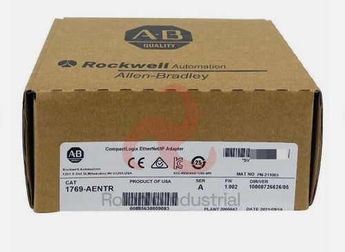 New Allen-Bradley 1769-AENTR SER A Compactlogix Ethernet/IP Adapter ...