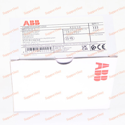 one NEW ABB MS132-6.3 motor protective circuit breakers Fast Shipping ...