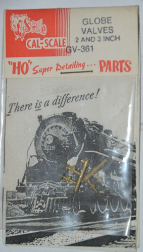 CAL SCALE GLOBE VALVES 2 & 3 INCH GV-361 BRASS HO PART | eBay