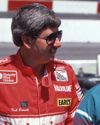 NEIL BONNETT #12 AWESOME NASCAR CUP SERIES CLOSE UP SHOT 8X10 GLOSSY ...