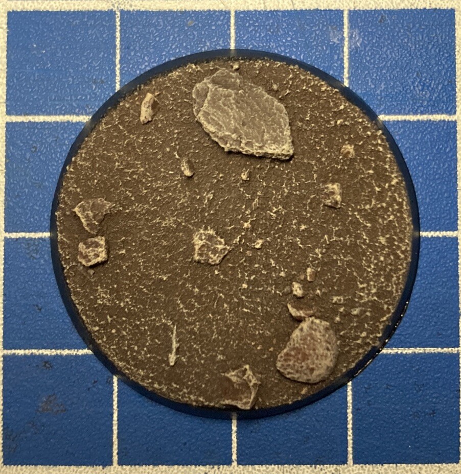 Coarse Model Basing Sand with Miniature Scale Rocks - Bases And Terrain ...