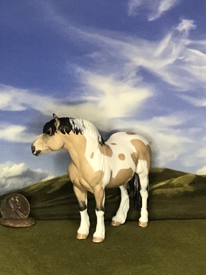 OOAK Breyer cm Custom Stablemate Horse Giorgio x D. Williams* Pinto ...