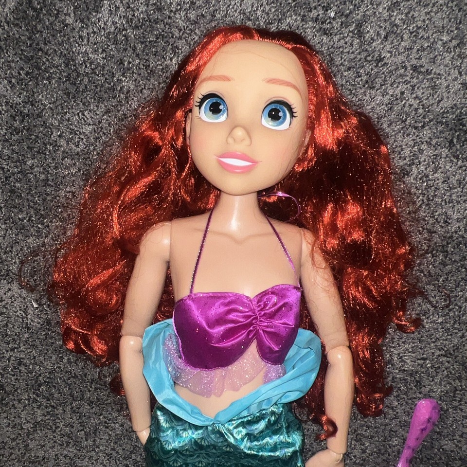 Disney Princess Playdate ARIEL Doll 32" Tall My Size Little Mermaid | eBay