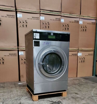 MAYTAG FRONT LOAD WASHER COIN OP 30LB 240V 60Hz 1PH S/N 11000537JA [REF ...
