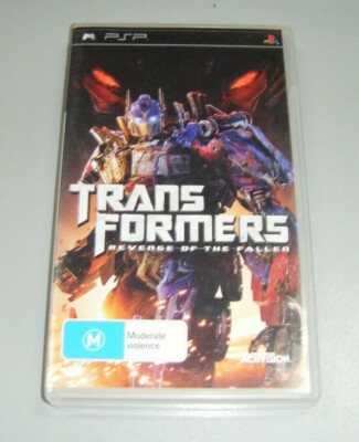 Playstation Portable PSP Game - Transformers: Revenge of The Fallen (nb ...