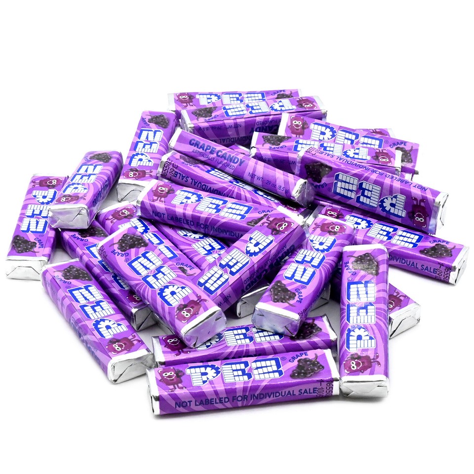 PEZ Bulk Wrapped Candy Refill 1Lb Jar - Assorted Flavors - Free ...