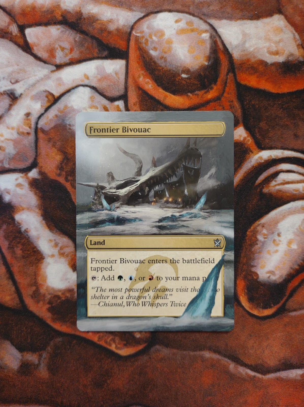 Magic the Gathering Frontier Bivouac Hand Painted Unique Custom MTG ...