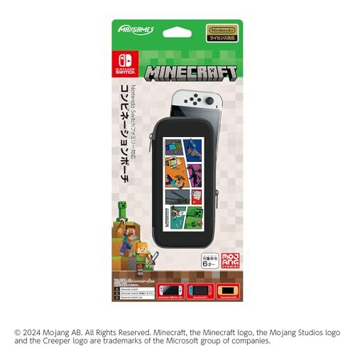 Minecraft Combination Pouch case for Nintendo Switch Family Comic ...