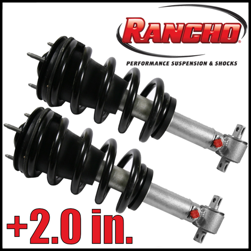 Rancho QuickLIFT 2" Front Leveling Struts PAIR 2007-2020 Chevy Tahoe ...