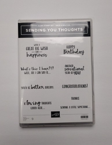 Stampin Up Sending You Thoughts Stamp Set | eBay